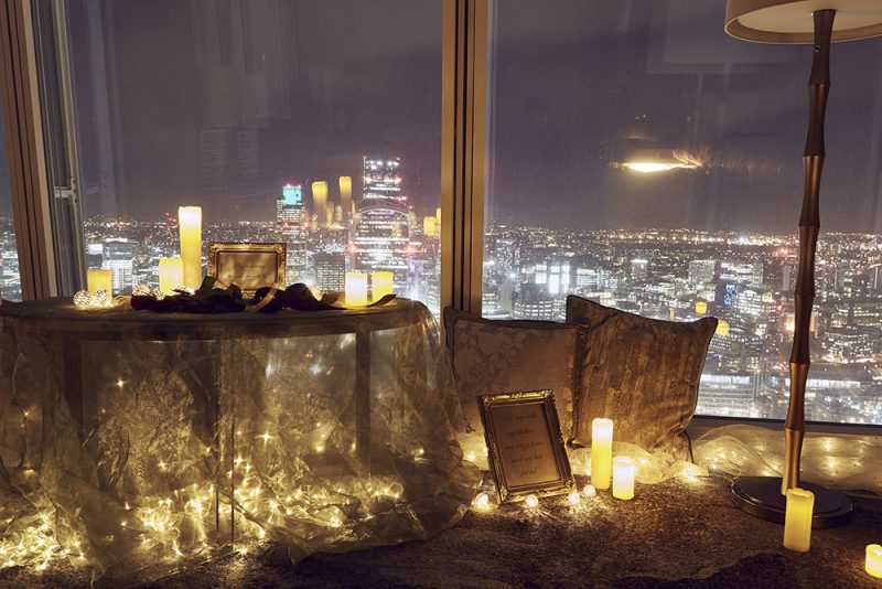 Romantic Proposal at The Shard - The One Romance