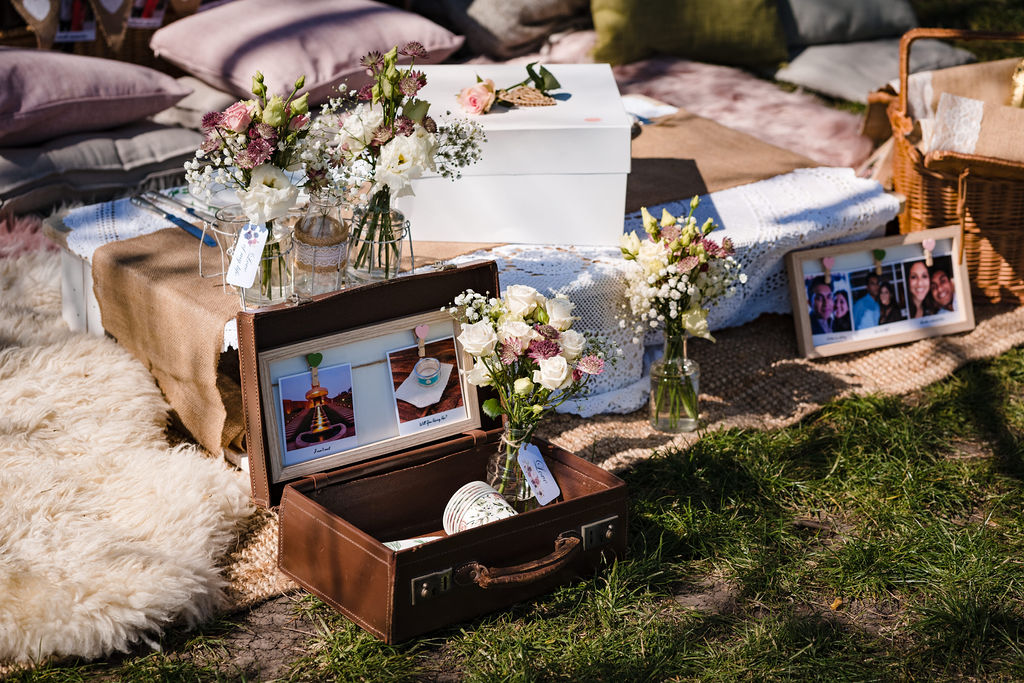 Spring picnic proposal - The One Romance